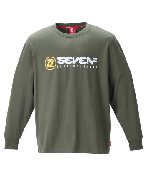 SEVEN2（セブンツー）の「SEVEN2 セブンツー 長袖Tシャツ 大きいサイズ オーバーサイズ ビッグシルエット（Tシャツ/カットソー ...