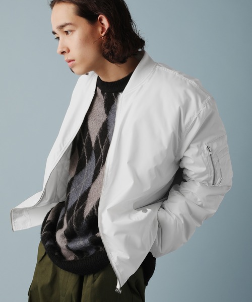 MSG（エムエスジー）の「ルーズベーシック中綿MA-1（MA-1）」 - WEAR