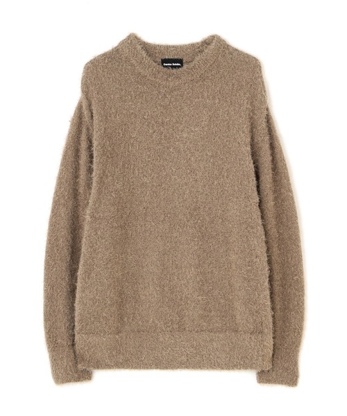 DANKE SCHON（ダンケシェーン）の「DankeSchon/ダンケシェーン/Feather Mole Yarn クルーネックニット ...