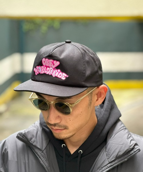 OBEY（オベイ）の「【OBEY】OBEY YEAR 5 PANEL SNAPBACK（キャップ）」 - WEAR