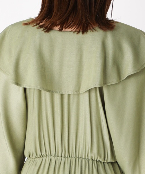 Heather（ヘザー）の「骨格ナチュラル/襟フリルワンピース 198193（ワンピース）」 - WEAR