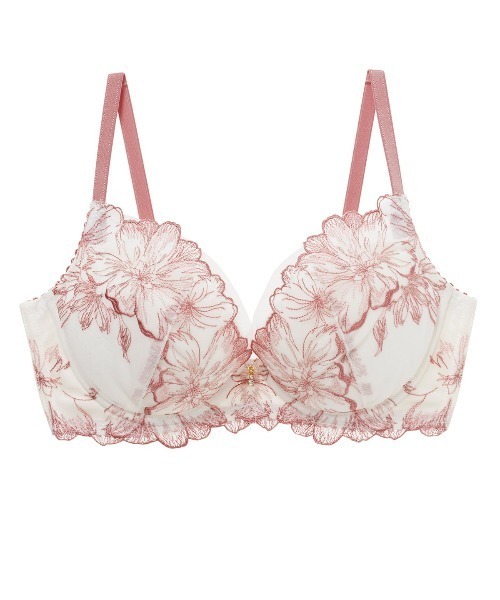 tutuanna（チュチュアンナ）の「[金の谷間ブラ]ベルフルールセゾンブラ（ブラジャー）」 - WEAR