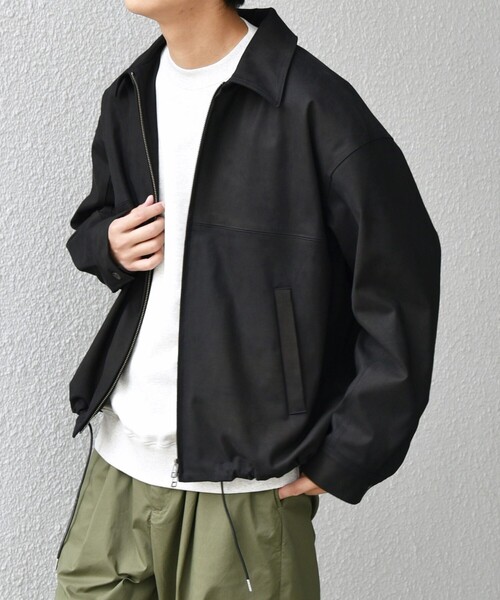 セール】SHIPS any: フェイクスエード(ポリエステル) バックタック