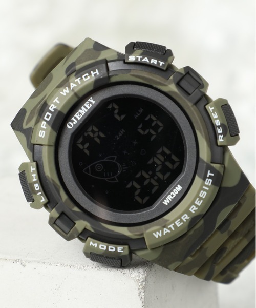 SETUP7（セットアップセブン）の「【SETUP7】デジタルGウォッチ KNF030（デジタル腕時計）」 - WEAR