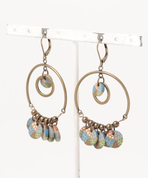 【macree】じゃらじゃら大ぶりピアス（ピアス（両耳用））｜tone（トーン）のファッション通販 - ZOZOTOWN