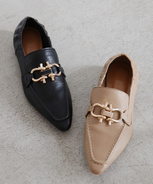 EVOL（イーボル）の「【EVOL】 シャーリングソフトビットローファー IR9693（ローファー）」 - WEAR