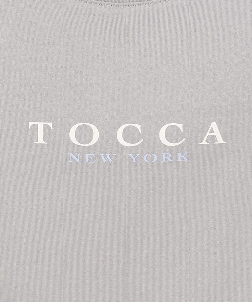 TOCCA（トッカ）の「【WEB限定】【TOCCA LAVENDER】TOCCA NY Logo T-Shirts ロゴTシャツ（Tシャツ ...