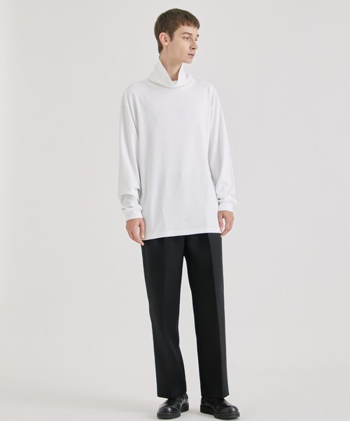 WELLDER（ウェルダー）の「Suvin Supima Turtle Neck（Tシャツ/カットソー）」 - WEAR