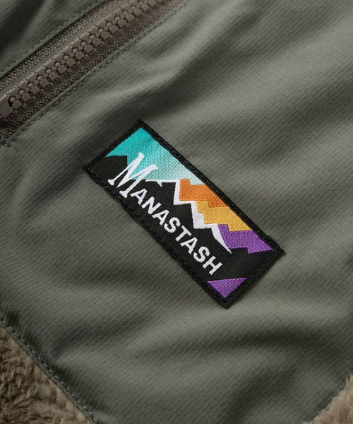 MANASTASH（マナスタッシュ）の「【MANASTASH/マナスタッシュ】ワンポイント タグデザイン ビッグフットジャケット ...