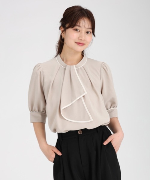 【接触冷感】配色ボウタイ2wayブラウス（シャツ/ブラウス）｜fifth（フィフス）のファッション通販 - ZOZOTOWN