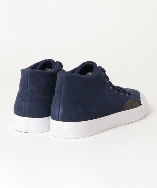 DC（ディーシー）の「DC SHOES EVAN SMITH HI ZERO S (NAVY/DK CHOCOLATE)（スニーカー）」 - WEAR