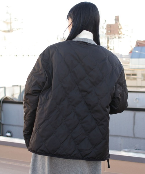 TAION（タイオン）の「TAION/タイオン ミリタリーリバーシブルクルーネックダウンジャケット MILITARY RIVERSIBLE ...