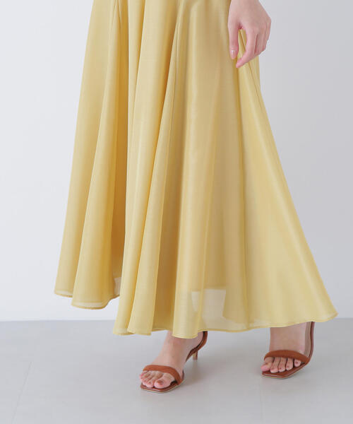 ◇シャイニーシアーボイルスカート（スカート）｜NATURAL BEAUTY BASIC