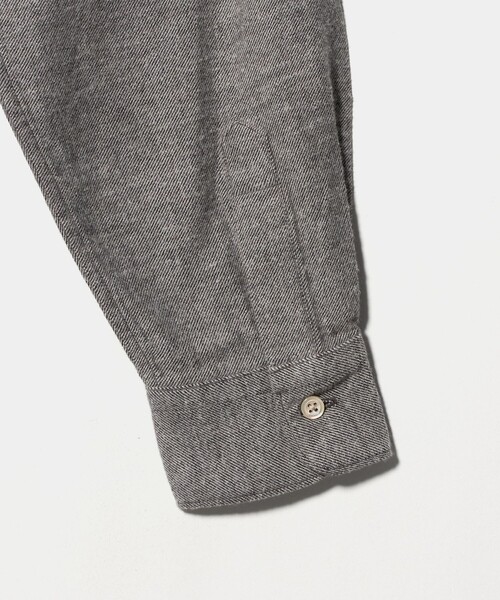 セール】＜one BEAUTY&YOUTH＞ブラッシュ ツイル シャツ FORM型