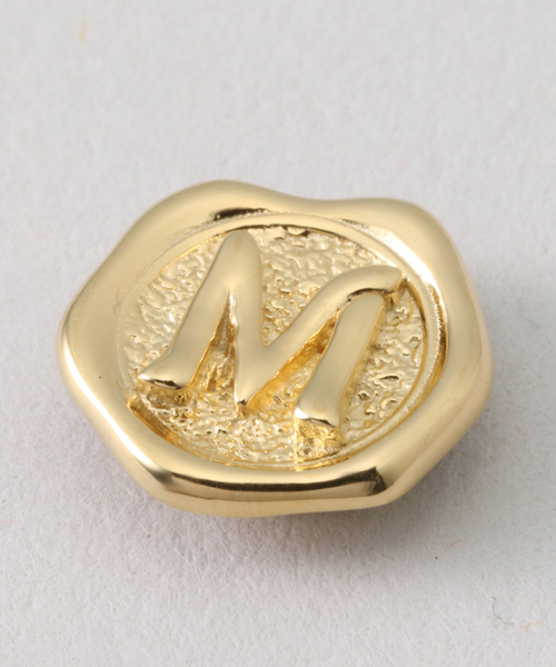 IENA（イエナ）の「【MARIA BLACK/マリアブラック】M SIGNET COIN G（チャーム）」 - WEAR