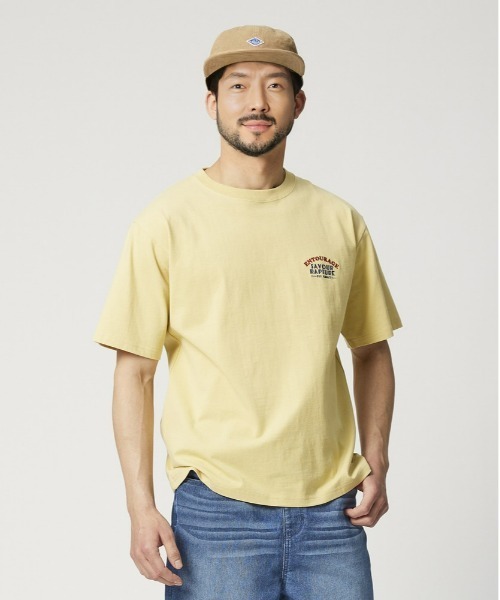 BACK NUMBER（バックナンバー）の「【BACK NUMBER】刺繍プリント半袖Tシャツ（Tシャツ/カットソー）」 - WEAR