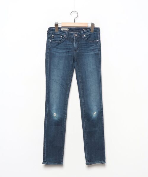 【ブランド古着】ダメージ加工デニムパンツ【AG/Adriano Goldschmiedコラボ】（デニムパンツ）｜theory （セオリー）のファッション通販 - ZOZOUSED