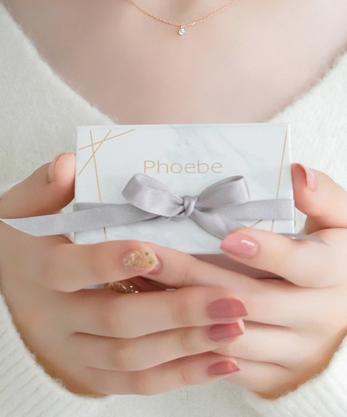 Phoebe（フィービィー）の「【K10】フィオーレダイヤモンドネックレス（ネックレス）」 - WEAR