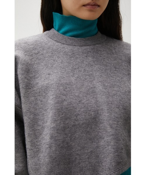 AZUL by moussy（アズールバイマウジー）の「(PLUS) IRREGULAR HEM SET KNIT/イレギ ...