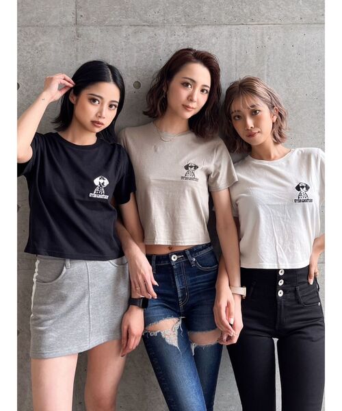 GYDA（ジェイダ）の「GYDA-LMATIANショートTシャツ（Tシャツ/カットソー）」 - WEAR