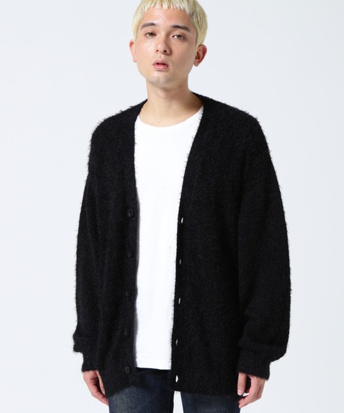 LUSOR（ルーソル）の「LUSOR（ルーソル）Feather Mole Yarn CD フェザーモールヤーンカーディガン（カーディガン ...