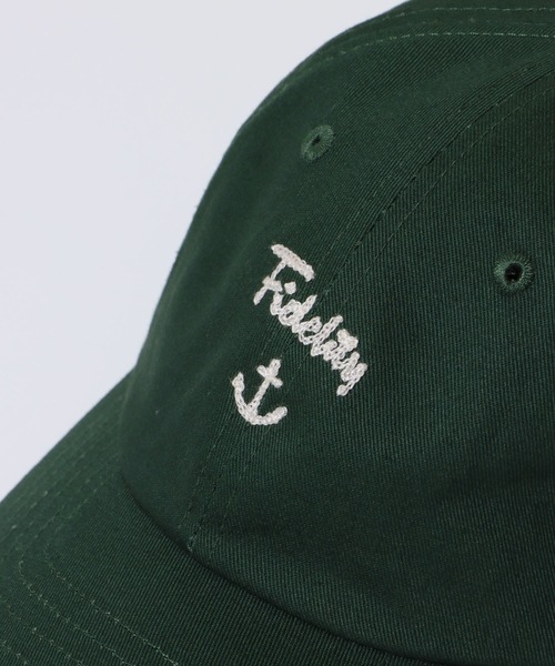FIDELITY（フェデリティー）の「ANCHOR EMBROIDERY CAP / キャップ（キャップ）」 - WEAR