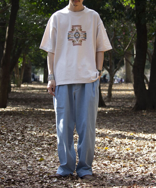 PENDLETON（ペンドルトン）の「【PENDLETON/ペンドルトン】フロントプリントTシャツ ルーズシルエット ワンポイントロゴ（Tシャツ/カットソー）」 - WEAR