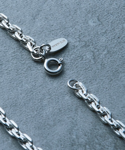 【MAISON CLUB】Mini Angular Chain Bracelet /Silver925（ブレスレット）｜MAISON CLUB ...