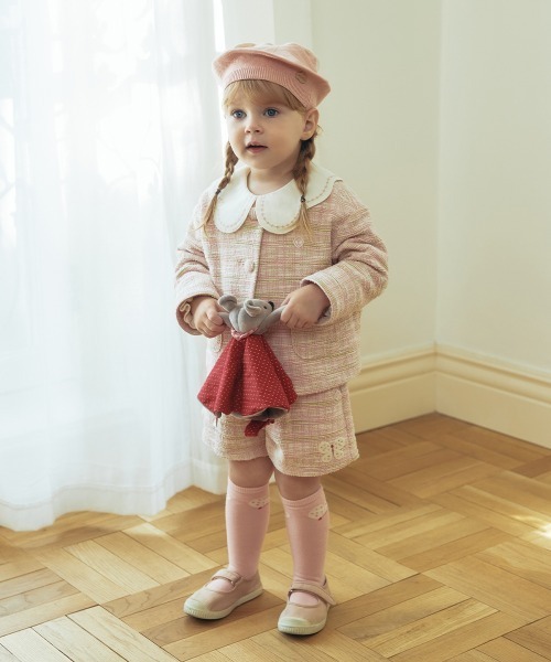 moimoln（モイモルン）の「ローラツイードジャケット（ノーカラージャケット）」 - WEAR