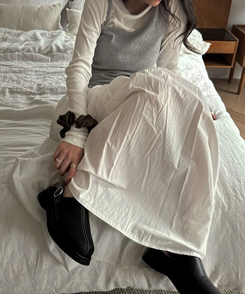 WILLFULLY（ウィルフリー）の「decoration stitch rib long T（Tシャツ/カットソー）」 - WEAR