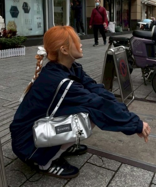 BLACKPURPLE（ブラックパープル）の「【BLACK PURPLE】Baby Rocco Bag（ショルダーバッグ）」 - WEAR