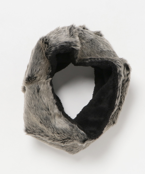 【セール】エコファーリバーシブルスヌード（ネックウォーマー/スヌード）｜U.Q（ユウキュウ）のファッション通販 - ZOZOTOWN