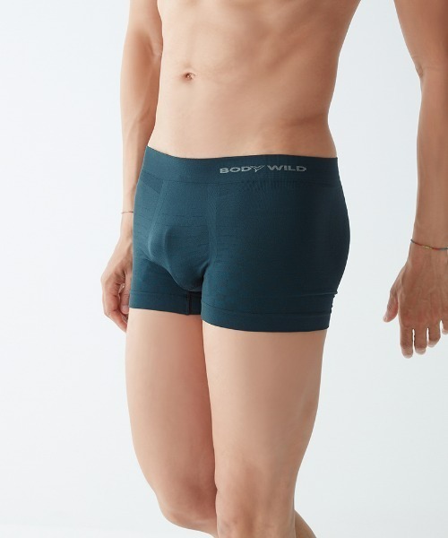 Body Wild（ボディーワイルド）の「bodywildボディワイルド 3d Boxer ボクサーパンツ グラデーションチェッカー柄（ボクサーパンツ）」 Wear 