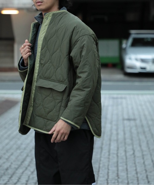 MAISON CLUB（メゾンクラブ）の「【MAISON CLUB】キルティングミドルコート（ミリタリージャケット）」 - WEAR