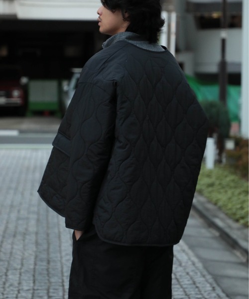 MAISON CLUB（メゾンクラブ）の「【MAISON CLUB】キルティングミドルコート（ミリタリージャケット）」 - WEAR