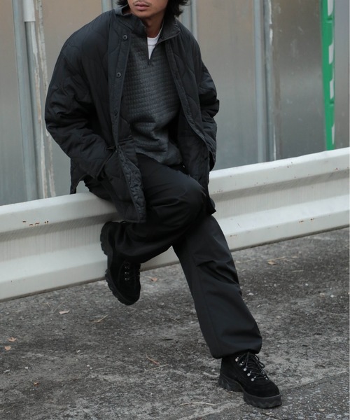 MAISON CLUB（メゾンクラブ）の「【MAISON CLUB】キルティングミドルコート（ミリタリージャケット）」 - WEAR