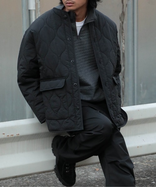 MAISON CLUB（メゾンクラブ）の「【MAISON CLUB】キルティングミドルコート（ミリタリージャケット）」 - WEAR