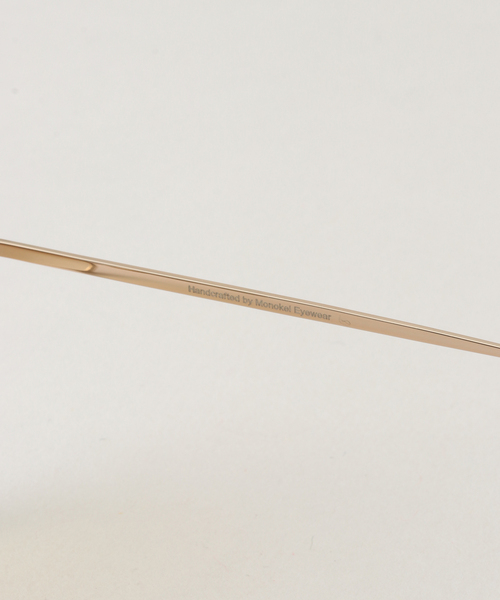 【Monokel Eyewear/モノケル アイウェア】Rio Gold（サングラス）｜VERMEIL par iena（ヴェルメイユパー ...