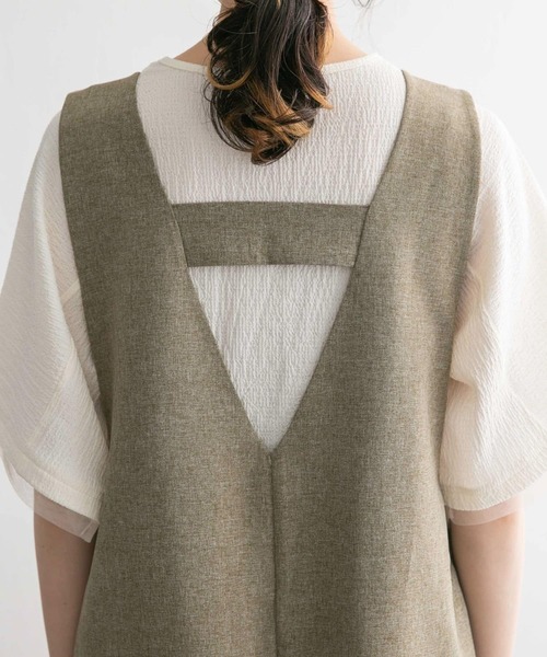 KBF（ケイビーエフ）の「『UR TECH DRYLUXE』バックベルトオールインワン（サロペット/オーバーオール）」 - WEAR