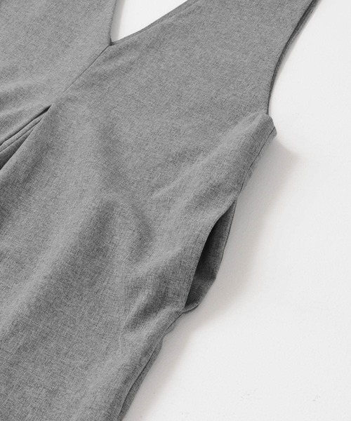 KBF（ケイビーエフ）の「『UR TECH DRYLUXE』バックベルトオールインワン（サロペット/オーバーオール）」 - WEAR