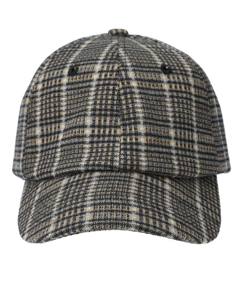 【Basiquenti】A.S.O Check Cap エーエスオー チェック キャップ BCT-N21811（キャップ ...