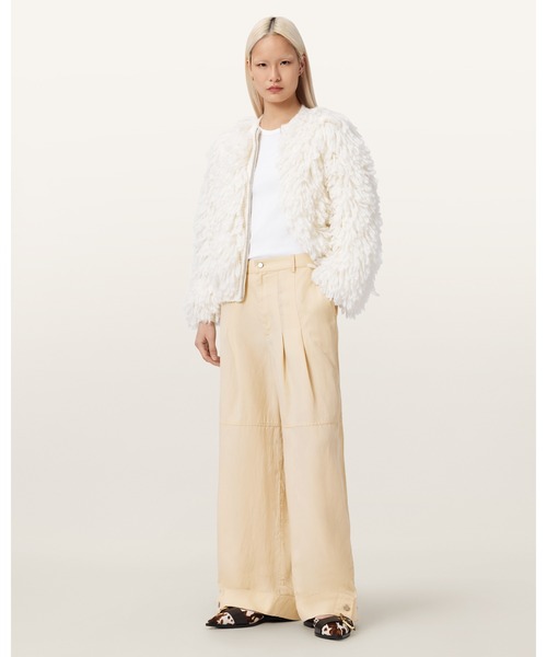 SHERELL BARREL LEG TROUSERS | SHERELL バレル レッグ トラウザー（その他パンツ）｜ALLSAINTS ...