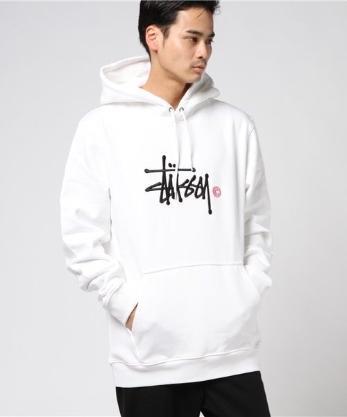 STUSSY（ステューシー）の「Raised Basic Logo Hoodie（パーカー）」 - WEAR