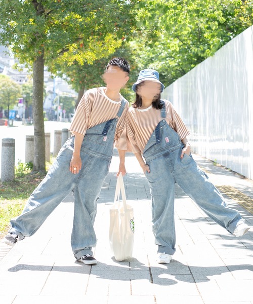 PairPair（ペアペア）の「ボーダーBIGTシャツ(ユニセックス)（Tシャツ/カットソー）」 - WEAR