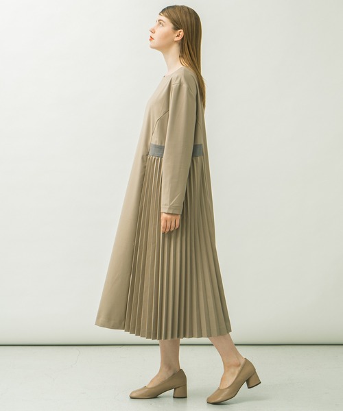 Kelen（ケレン）の「「KELEN/ ケレン」SIDE PLEATS DRESS "MARETT"（ワンピース）」 - WEAR