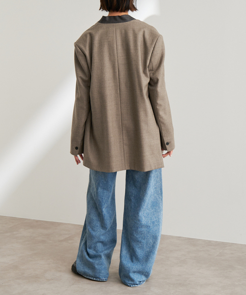 Spick & Span（スピックアンドスパン）の「melple / メイプル別注 long sleeves（Tシャツ/カットソー）」 - WEAR