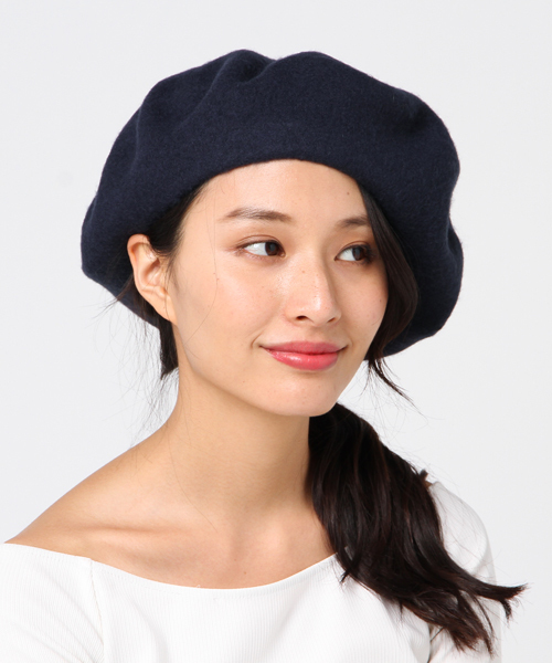LAKOLE（ラコレ）の「ビッグベレー帽 / LAKOLE（ハンチング/ベレー帽）」 - WEAR