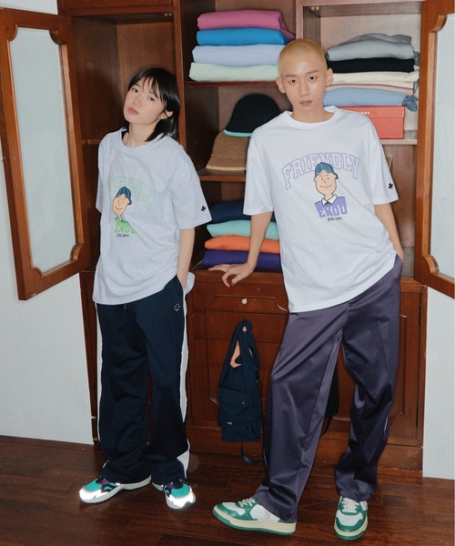 ENOU（エノウ）の「【ENOU】FRIENDLY PORTS T-SHIRT / エノウ フレンドリー ポーツ グラフィック Tシャツ ...