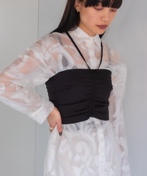 sahara（サハラ）の「Gather Bustier（その他トップス）」 - WEAR