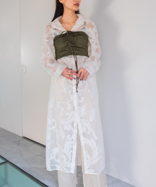 sahara（サハラ）の「Gather Bustier（その他トップス）」 - WEAR